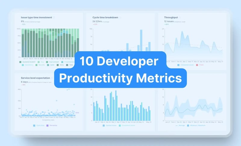 24 Developer Productivity Metrics: A Guide for Software Teams